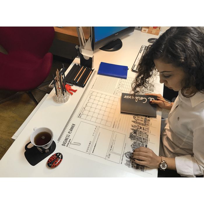 Akademi Funny Mat Σουπλά Επιφάνεια Ζωγραφικής Business Planner 48x33 ...